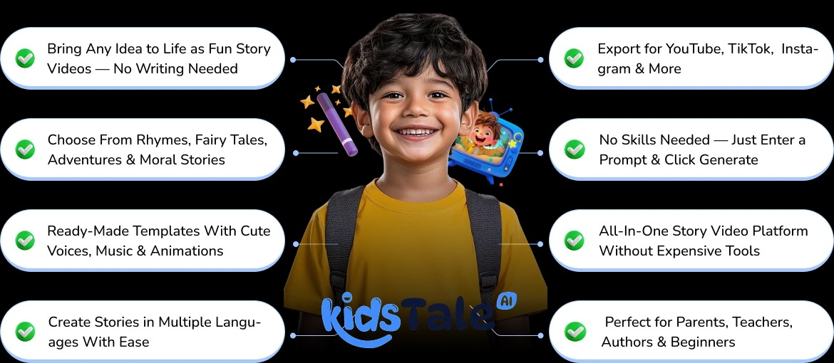 KidsTale AI Review 2025 – Features, Pricing, OTOs & Bonuses Explained ...